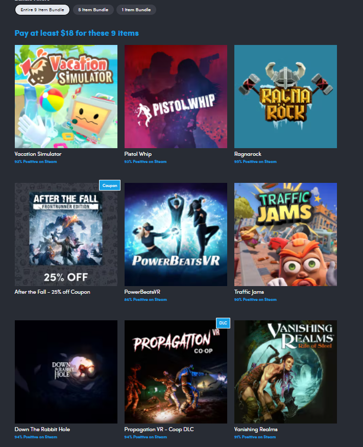 Wario64 on Twitter: "Humble Games Bundle: Must Play VR Bundle https://t.co/4MIXftvibp #ad https ...