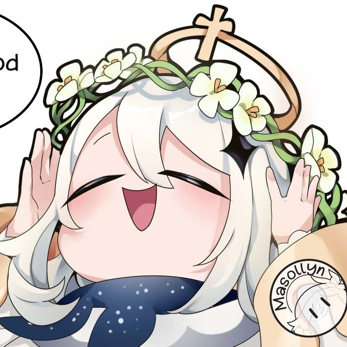 the iconic bond ⚛️ on Twitter: "@masollyn But Paimon looks so cute with that flower crown!🥺 ...