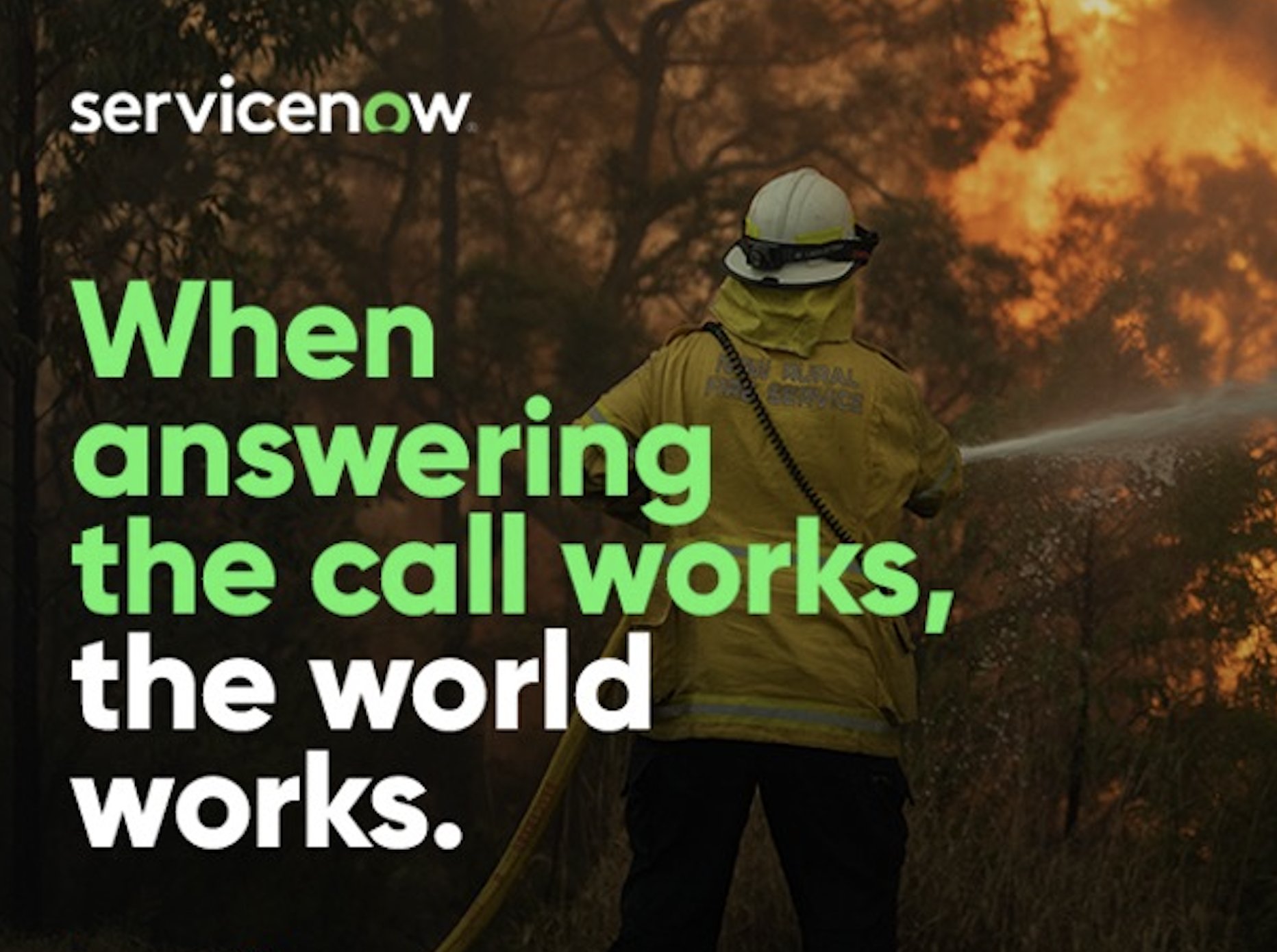 ServiceNow On Twitter With Australia In Dire Demand For Firefighters servicenow-on-twitter-with-australia-in-dire-demand-for-firefighters