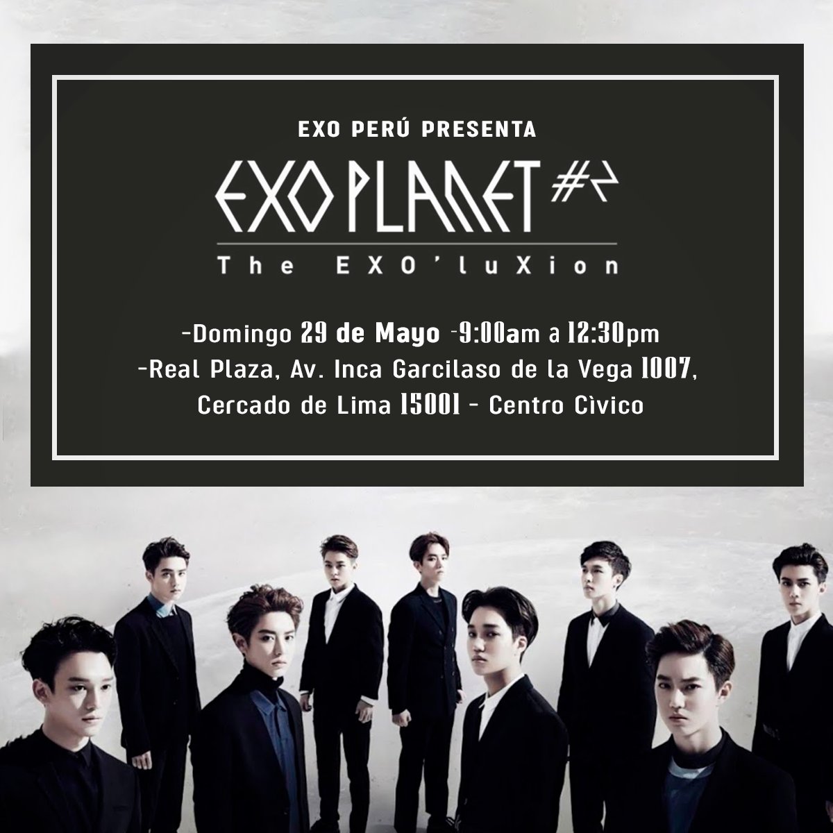 EXO Perú Fan Club 🇵🇪 on Twitter: "¡Hola, EXO-L’s! EXO Perú se complace en invitarlos a ...