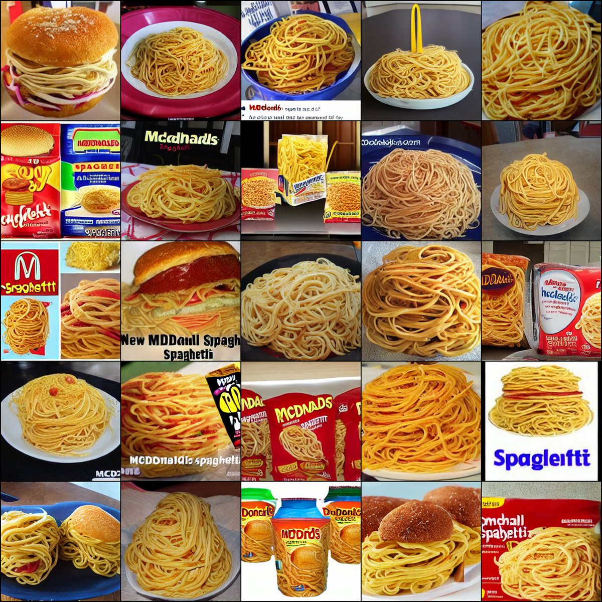 Mcdonalds Spaghetti