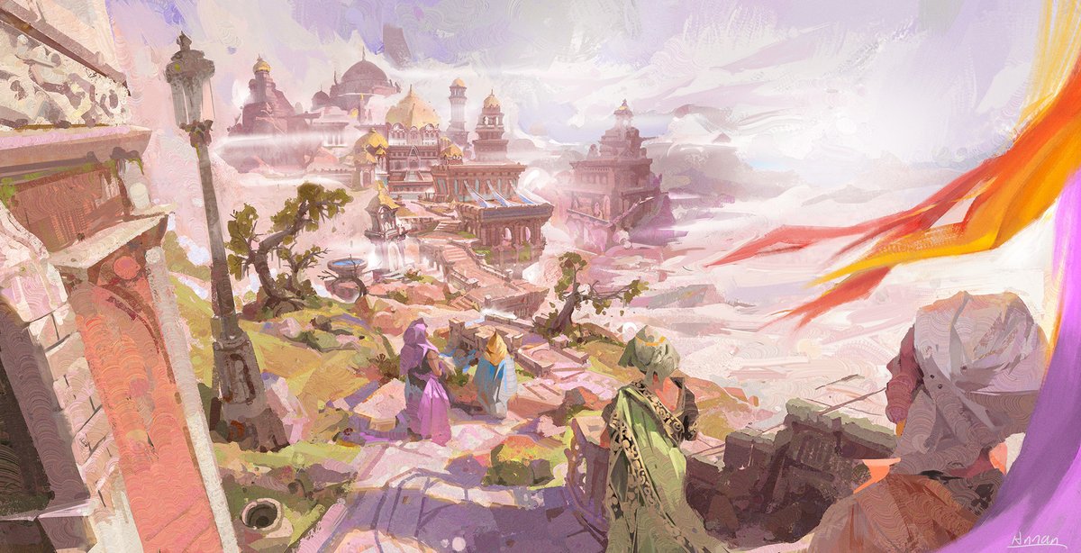 「Discover The Art of Catan, a Chinese con」|IAMAGのイラスト