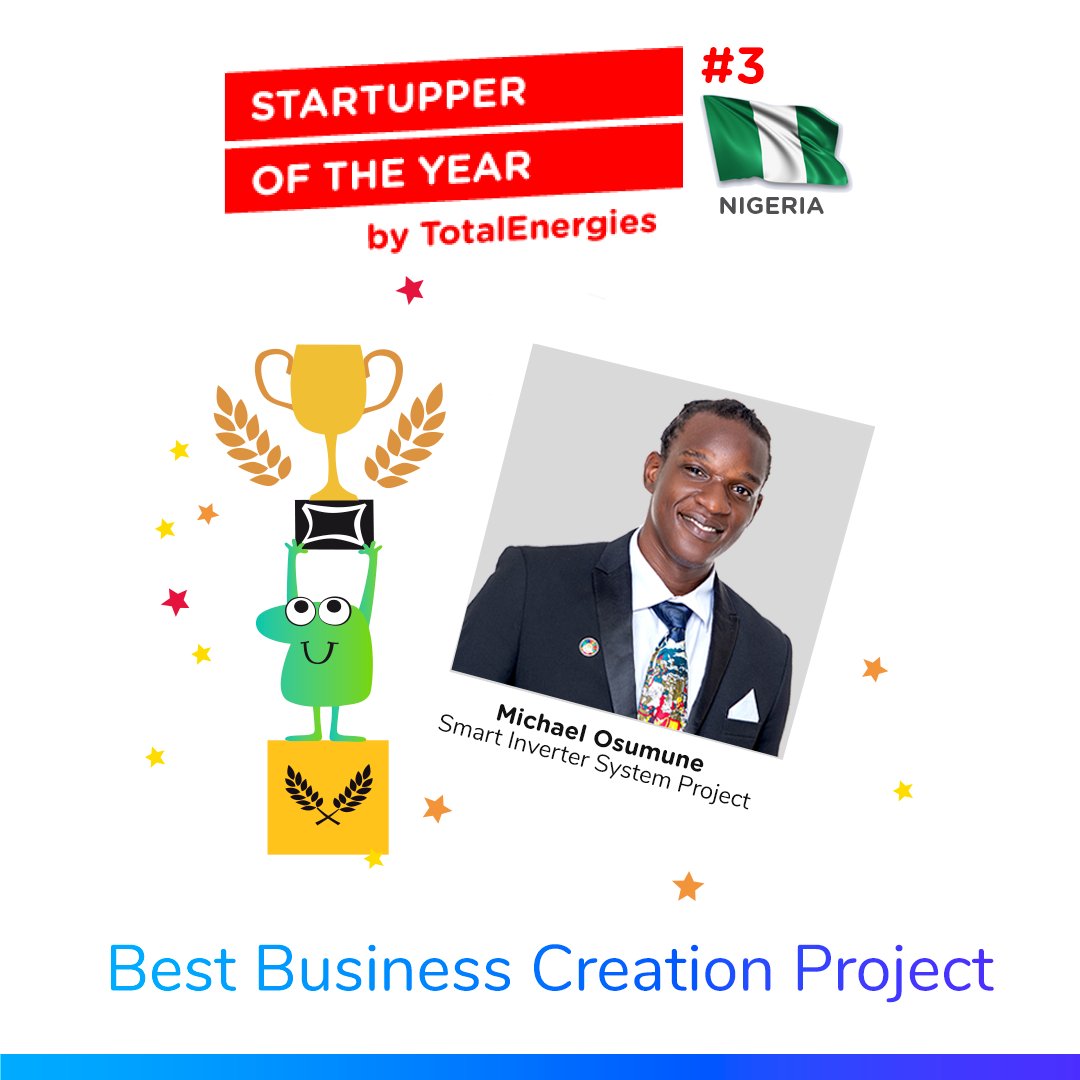 TotalEnergies Nigeria on Twitter: "Congratulations Michael Osumune, awarded "Best Business ...