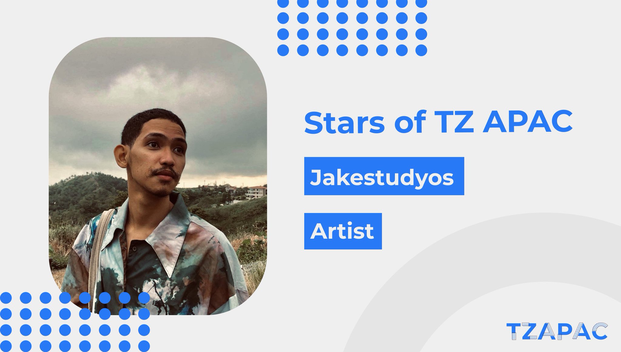 TZ APAC on Twitter: "🇵🇭 He hails from the streets of Manggahan in the #Philippines 🎨 Took to art ...