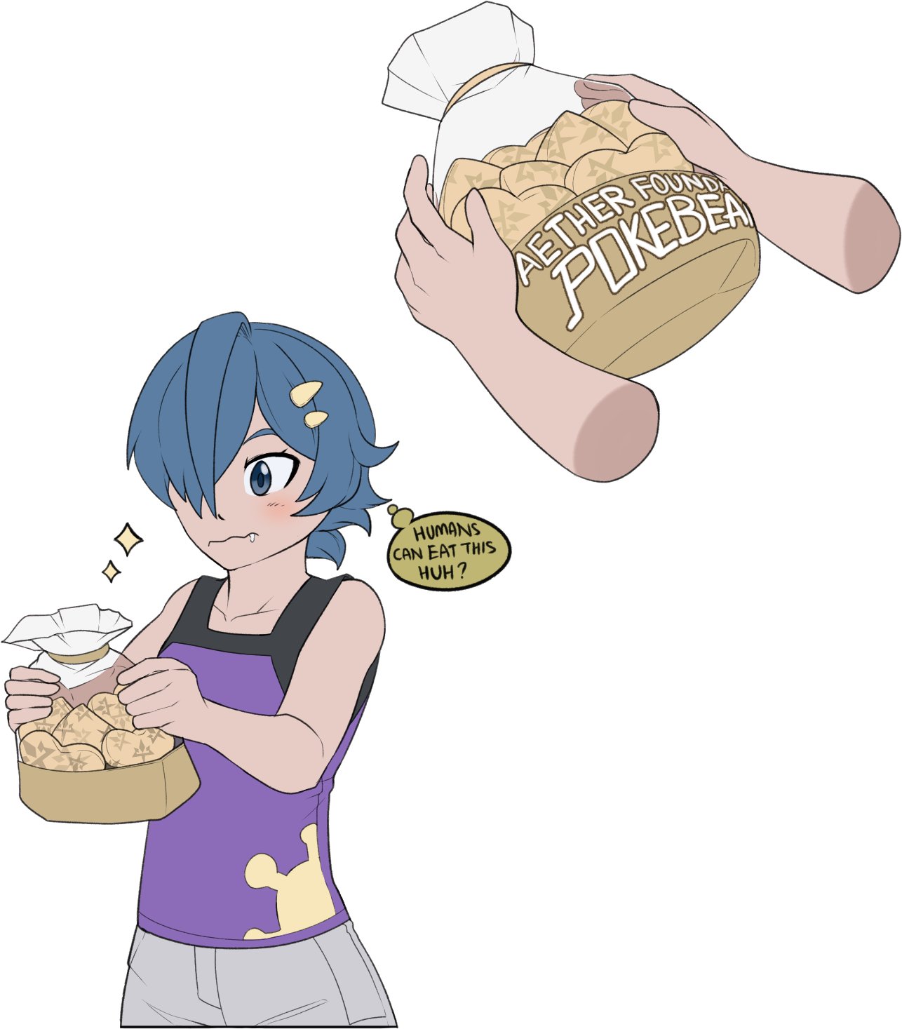 Rated B for Beans (Commissions Closed Sry) on Twitter: "Azalea's first bean. She has always ...