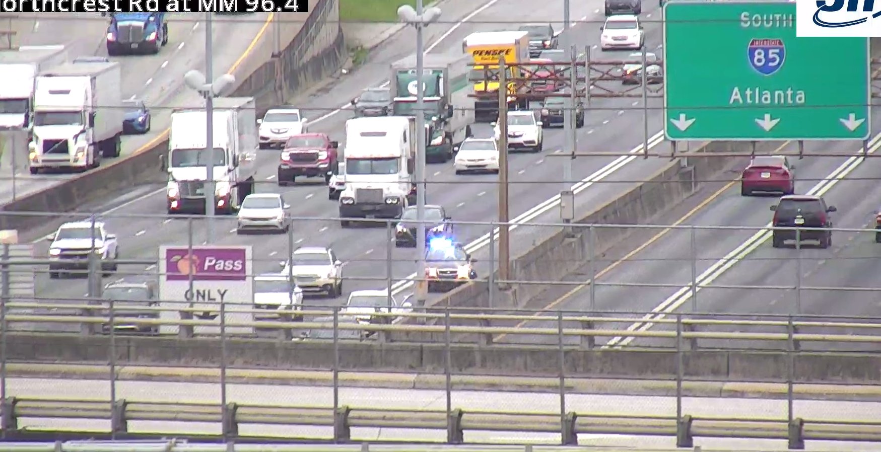 Triple Team Traffic On Twitter Crash On I 85 Nb Before Pleasantdale