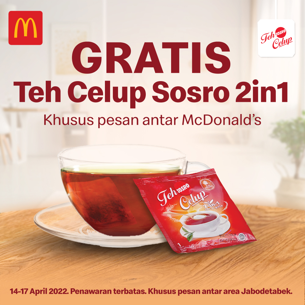 McDonald's Indonesia on Twitter: "Khusus untuk pesan antar McDonald’s melalui McDelivery ...