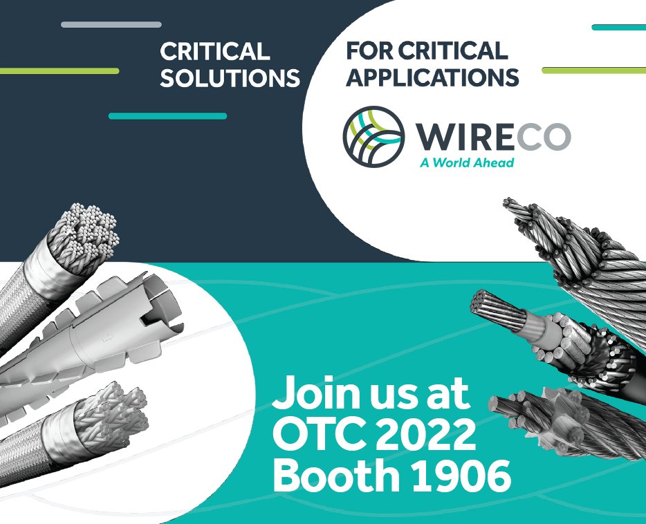 WireCo on Twitter: "Heading to OTC2022 in Houston? Be sure to come join WireCo at Booth 1906. We ...