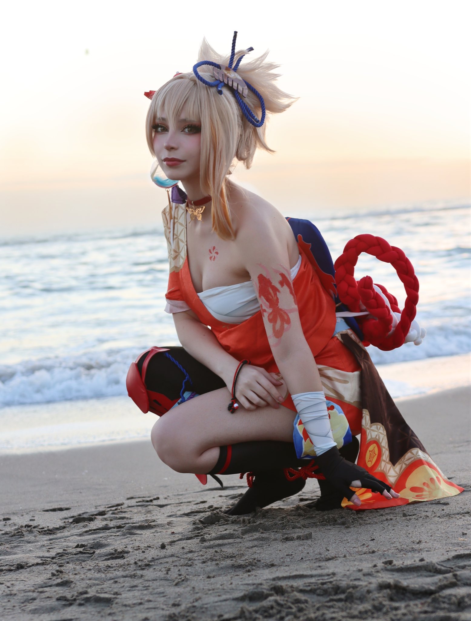 Hitomi Okami on Twitter: "💥Yoimiya💥 cosplay from @uwowocosplay 💕 use “hitomi” for 5% off! # ...