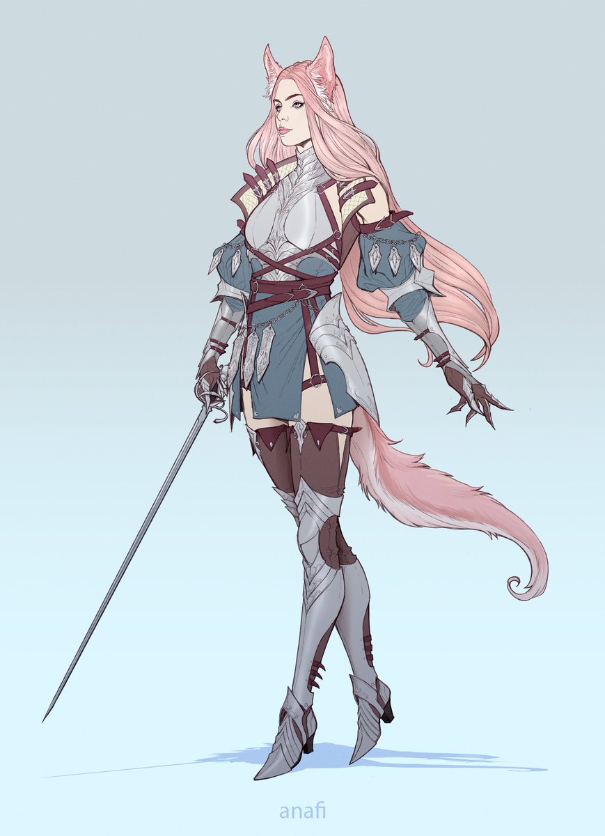 ダンデ「Reyna, simic hybrid fighter for @cosmic_」|Anafiのイラスト