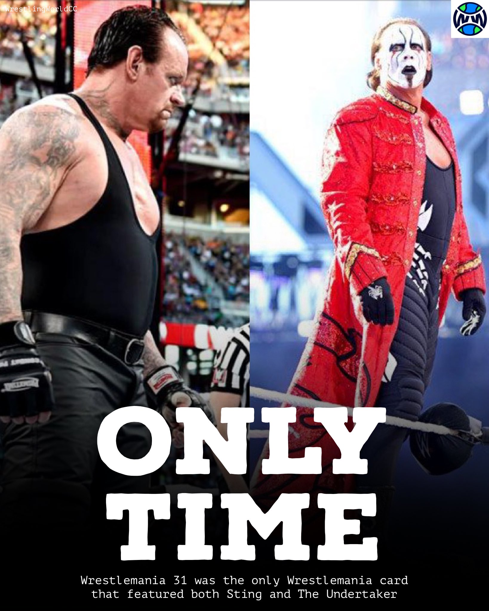 Wwe Sting Vs Undertaker Wrestlemania 31
