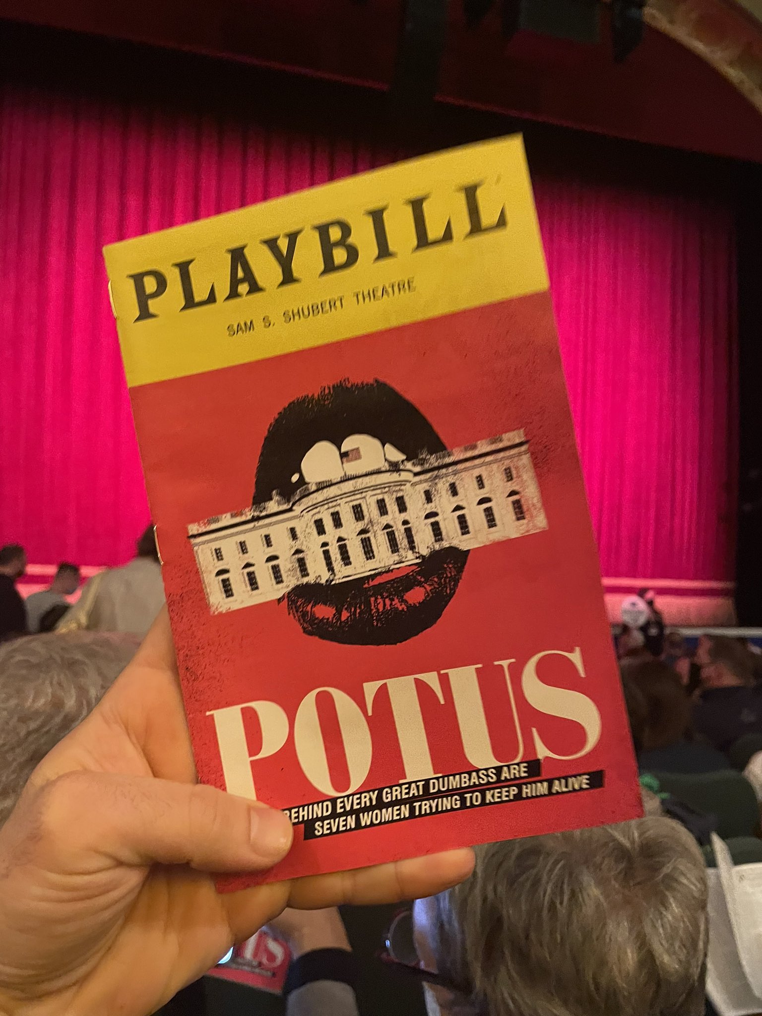 Kyle Fox on Twitter: "Good fucking God. There is nothing like this show. Go see @potusbway NOW ...