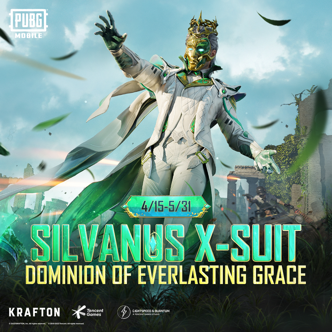 PUBG MOBILE on Twitter: "The Silvanus X-Suit is a legendary treasure 💝 created by nature! 🌳 #N## ...