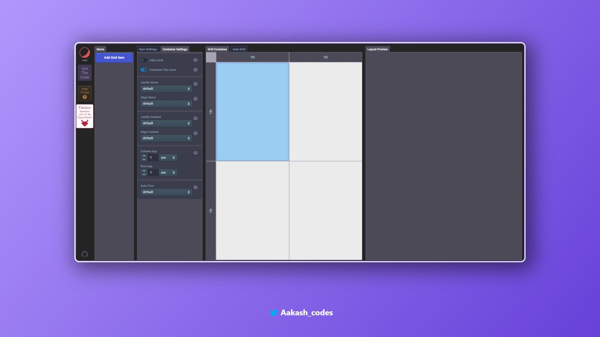 ⚡ 30+ CSS Code Generators ⚡ A Mega Thread 🧵⇩ - Thread from Aakash Rao @Aakash_codes - Rattibha