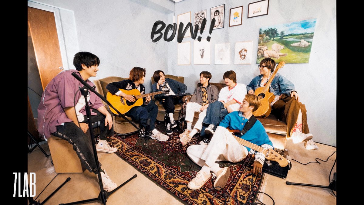 7ORDER project on Twitter: "YouTubeを更新しました🌈 7ORDER「BOW!!」Acoustic ver.【7LAB】 🔽視聴はコチラ https://t ...