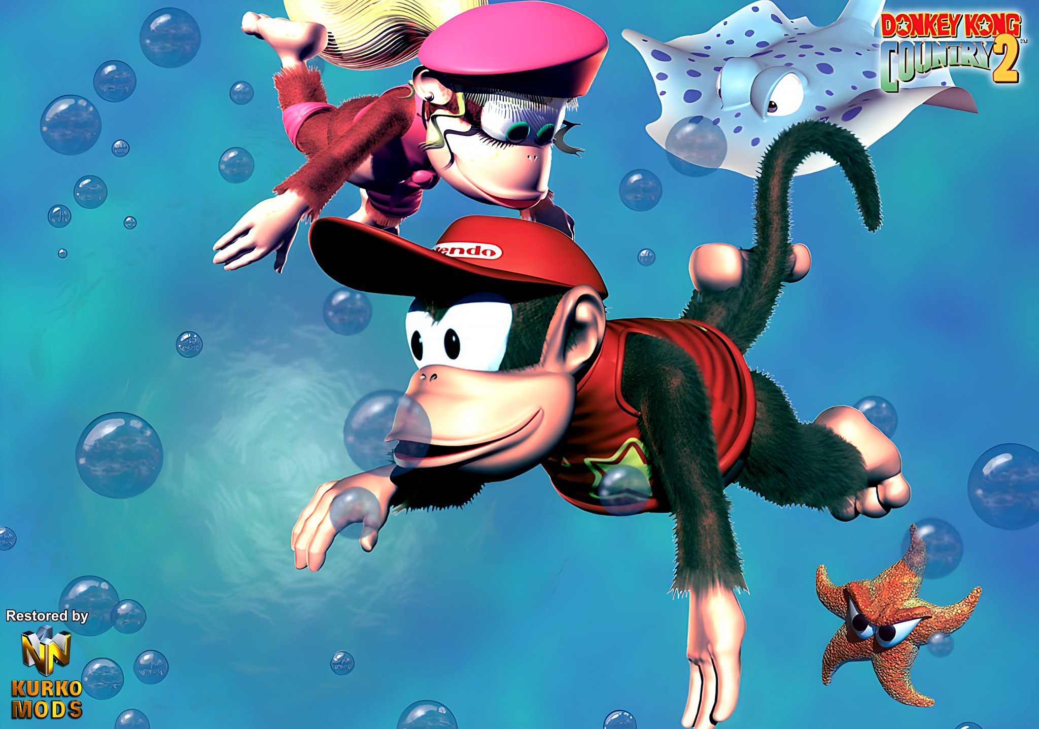 Donkey Kong Country 2 Wallpaper Donkey Kong Country 2 Squawk's Heavy