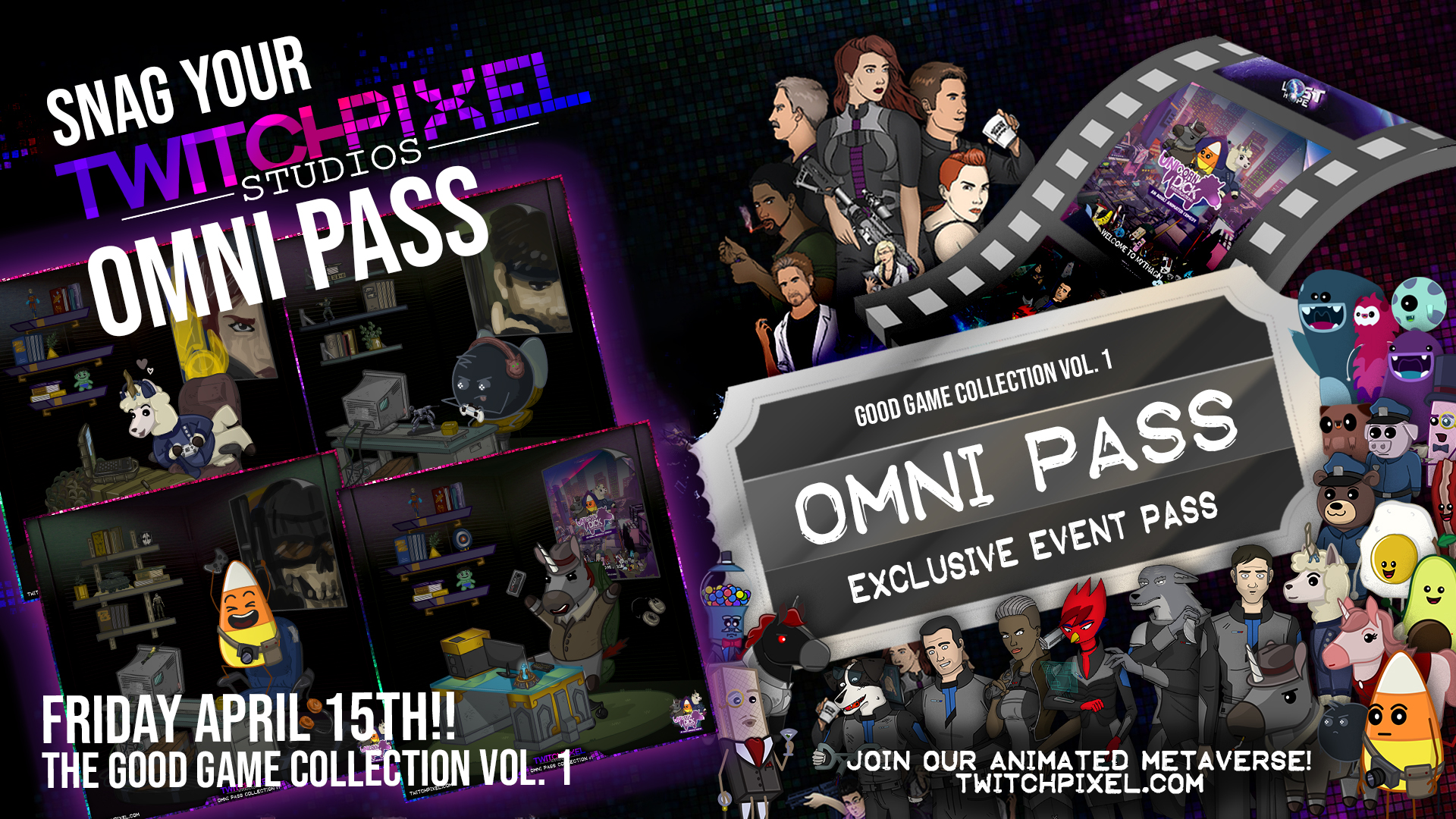 Unicorn Investigations - Twitch Pixel Studios on Twitter: "@KirekaNFT 🚨DROPS TODAY! @ 1pmPST on ...