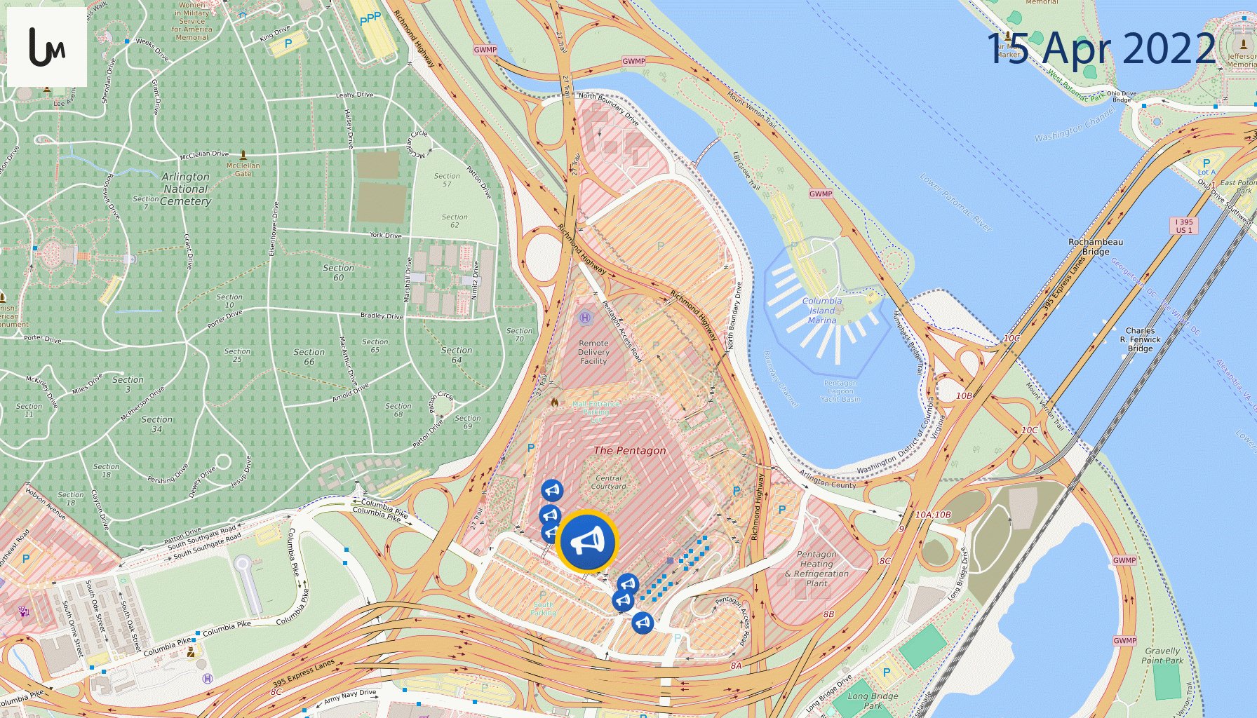 Liveuamap on Twitter: "U.S. now believes the Russian warship Moskva that sunk was hit by two ...