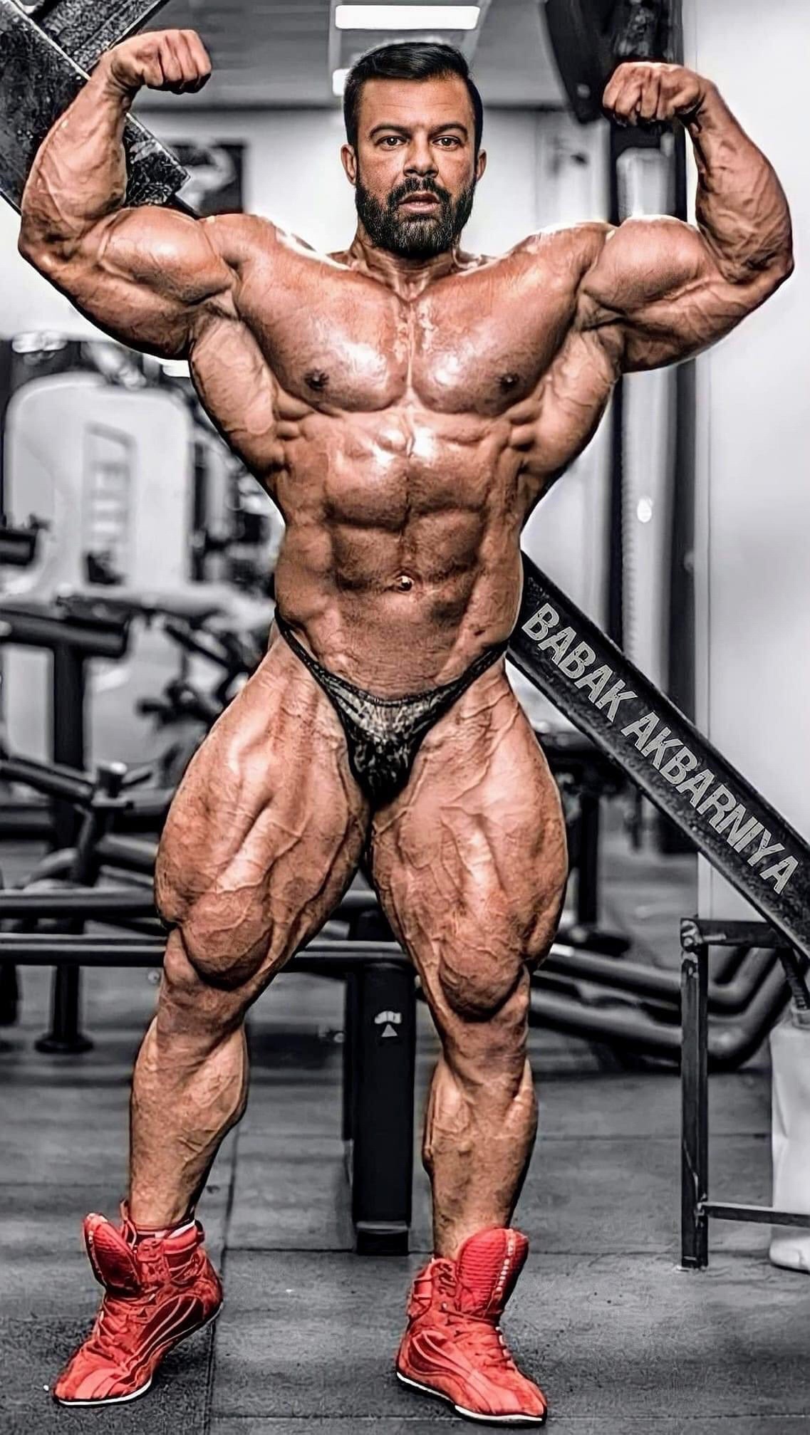 MuscleColtStar (MCS) 42K ️ Thanks on Twitter: "Babak Akbarniya 😍 ️🤤😍 massive muscle wall https ...