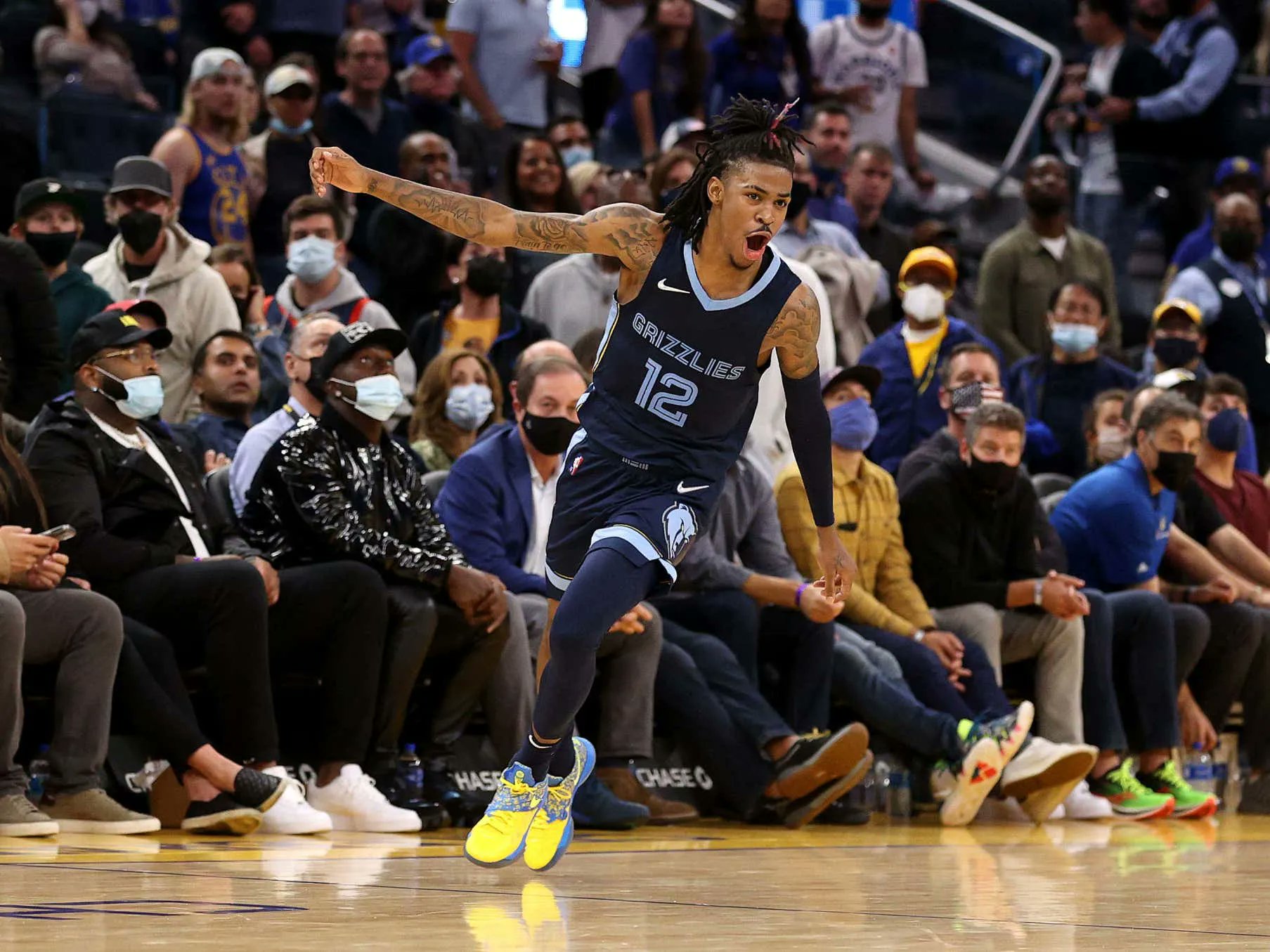 Barstool Sports on Twitter: "Ja Morant Doesn't Give A Damn If The Wolves Try To Get Under His ...