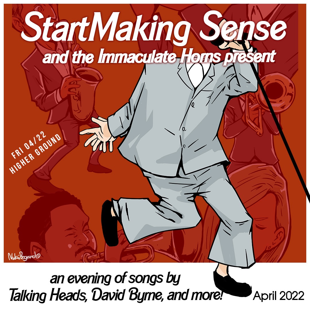 Daniel Bourque on Twitter: "Catching Talking Heads tribute band Start Making Sense tonight at ...