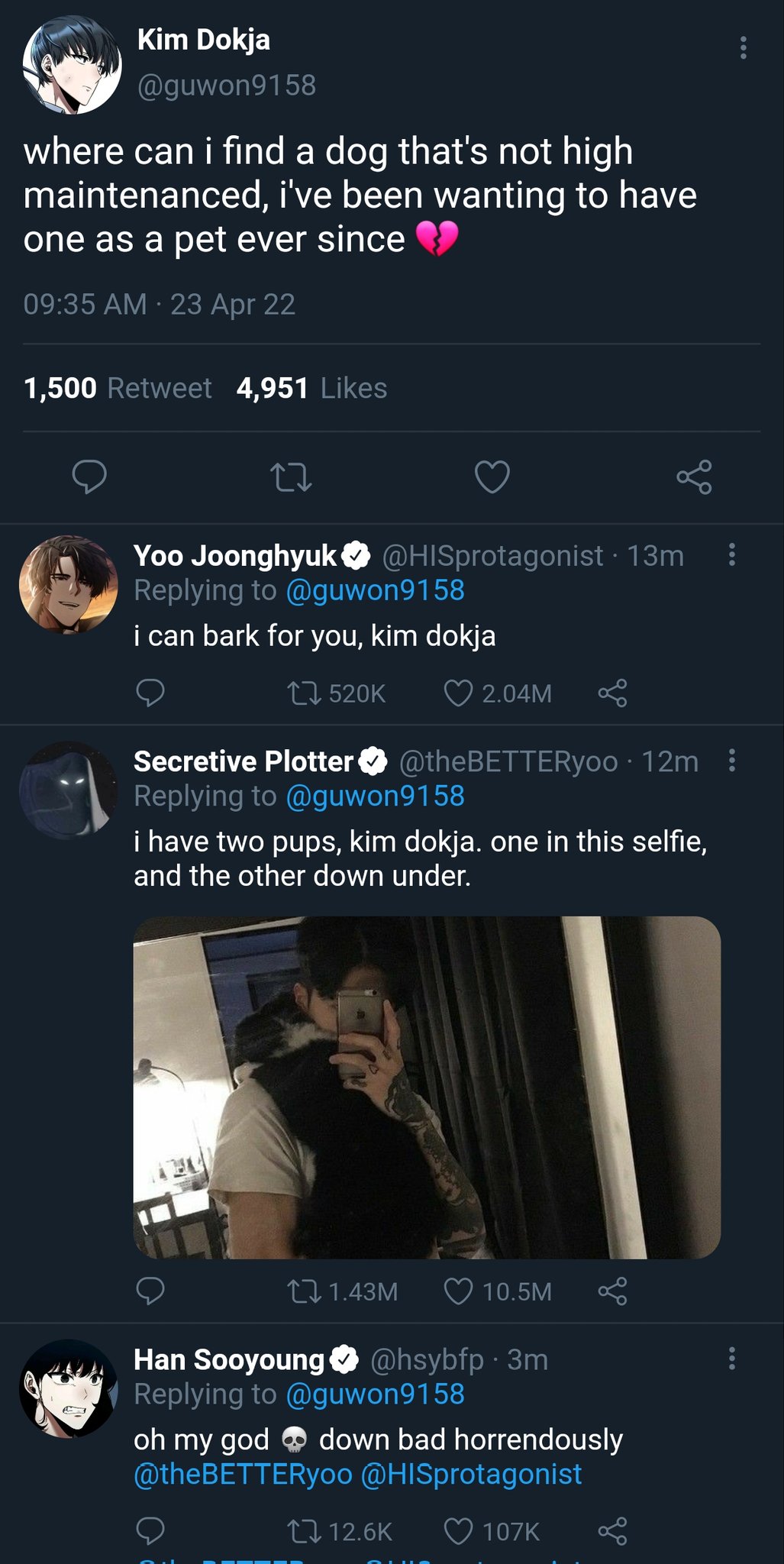 hope • lhs kinnie on Twitter: "a one-tweet #plotja and #joongdok socmed au where we see ...