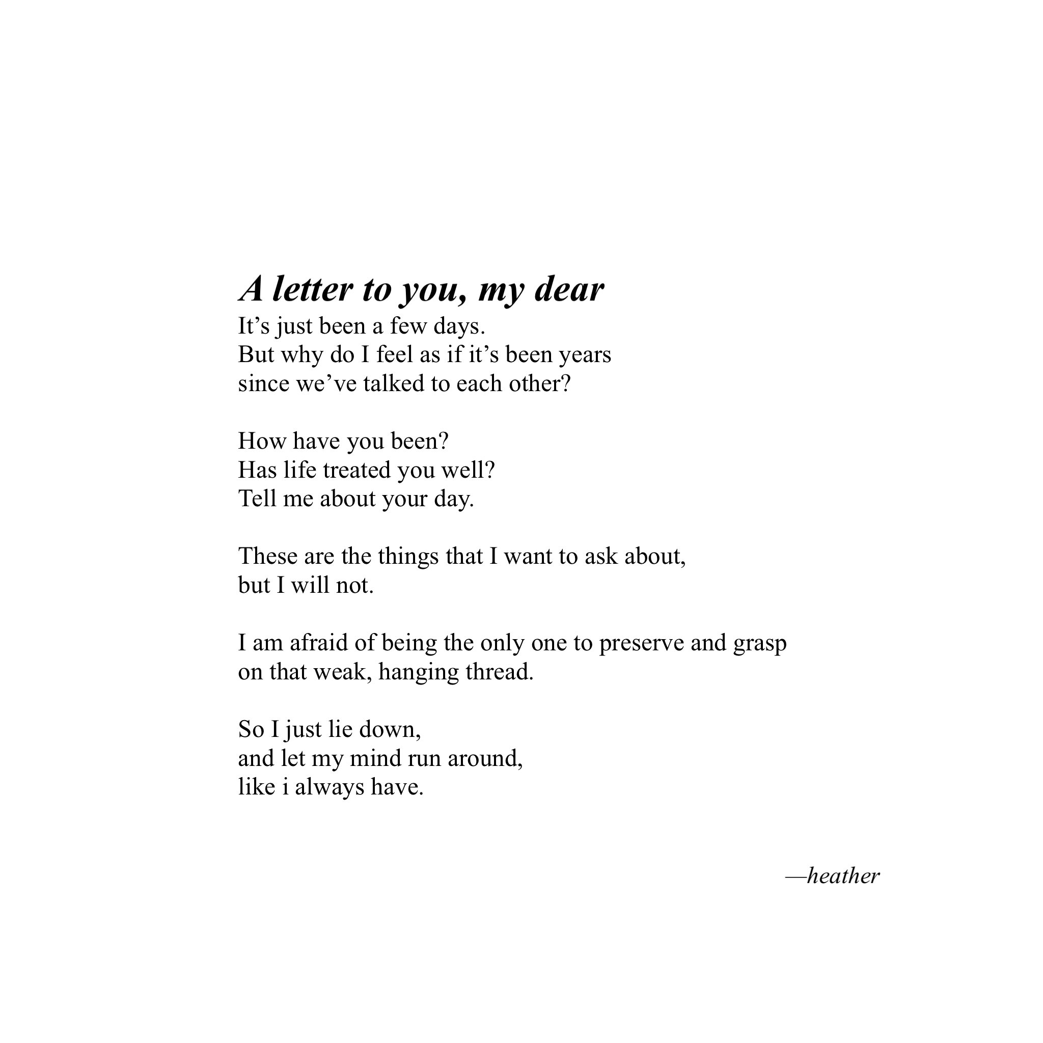 Literary Base on Twitter: "karya — a letter to you, my dear https://t ...