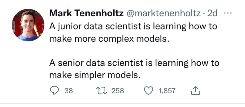 The difference between a $90,000 junior data scientist and a $150,000 senior data scientist is ...