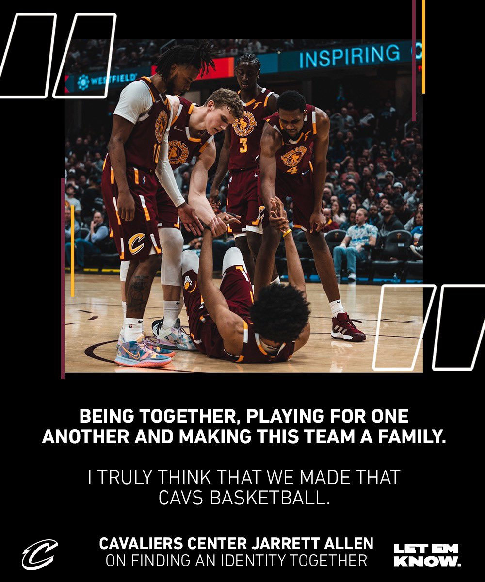Cleveland Cavaliers on Twitter: "We grow together. #LetEmKnow https://t.co/lnBDlbDxDd" / Twitter