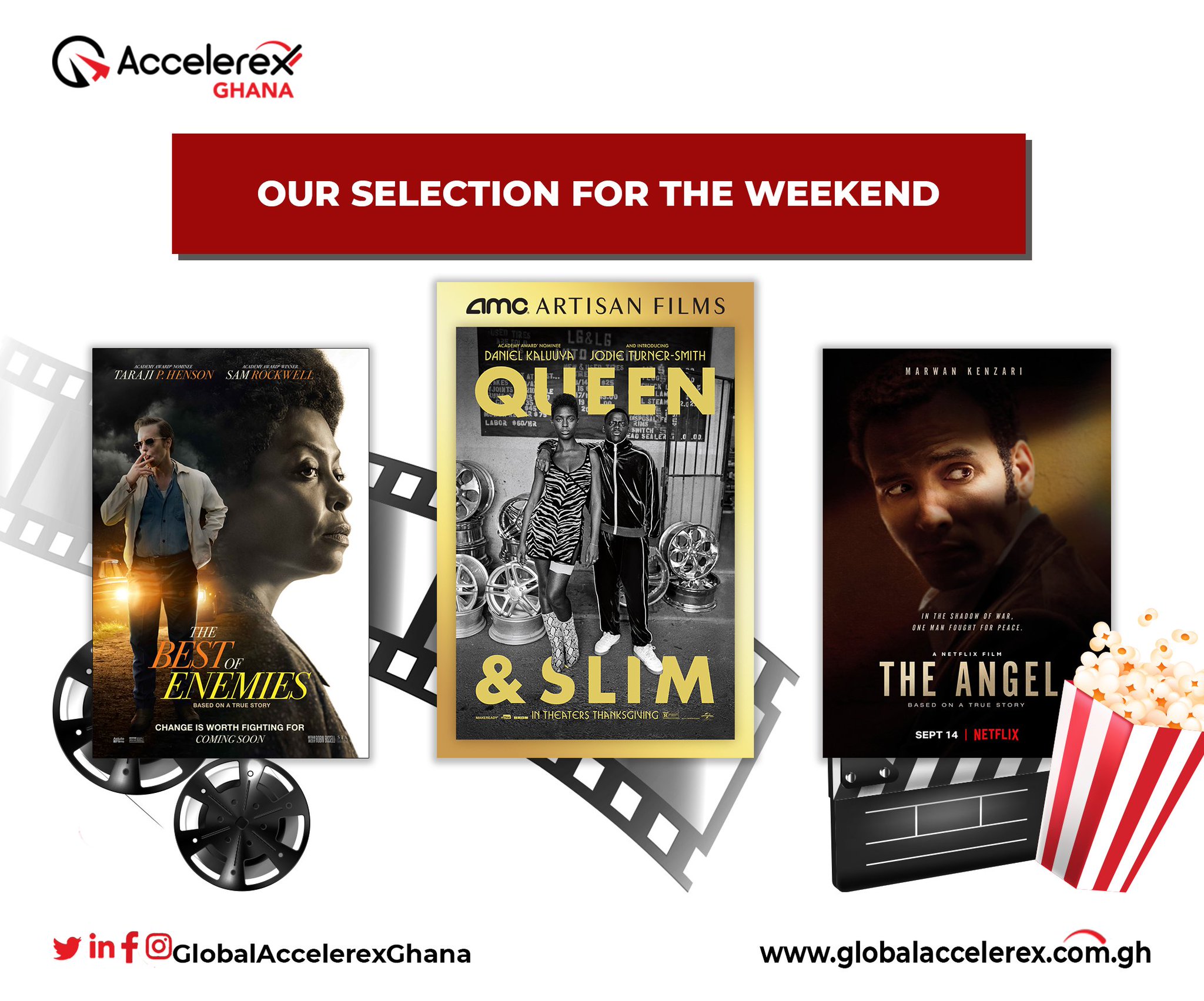 Global Accelerex Ghana on Twitter: "Put some movies on your activity checklist this weekend, get ...