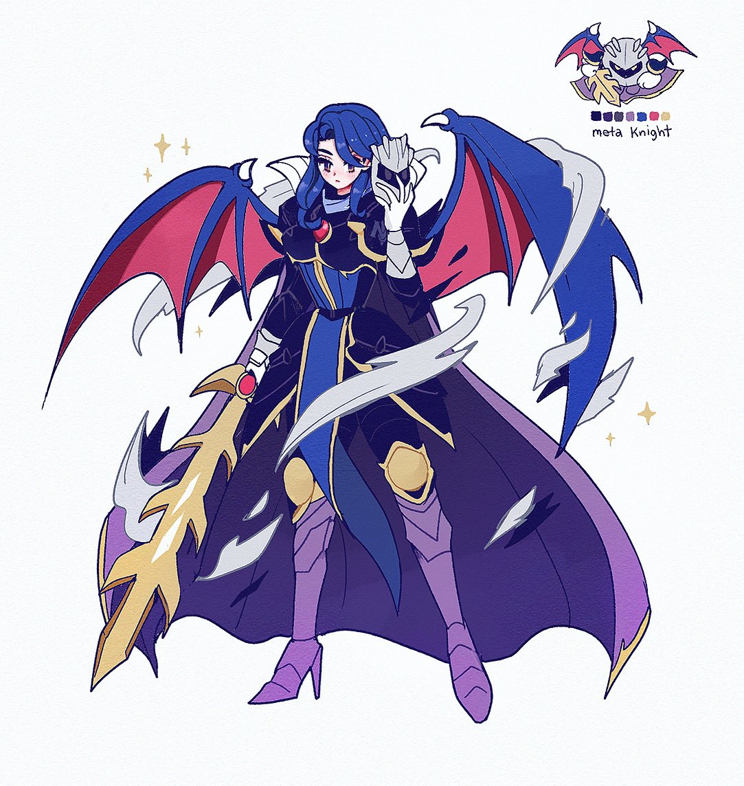 「meta knight ⚔️ 」|Mamo マモのイラスト