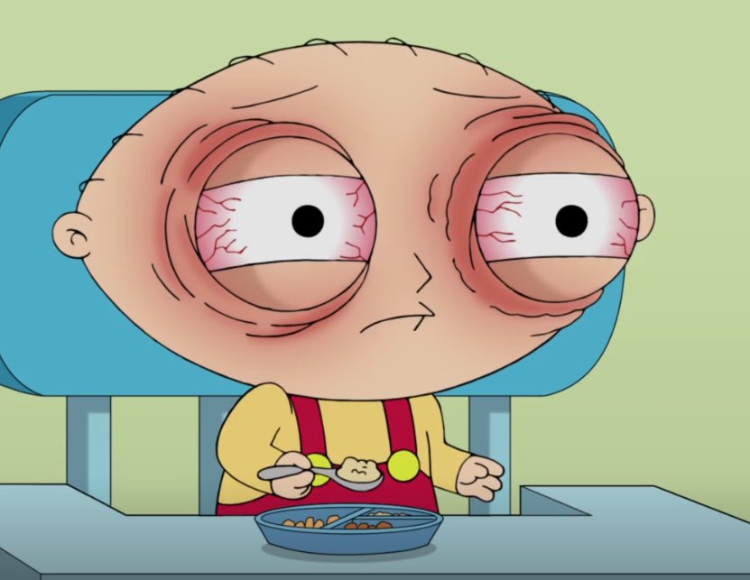 Stewie Griffin Head Happy