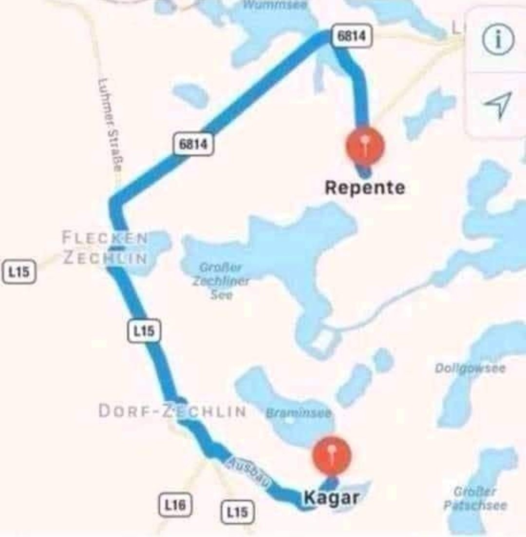 Un mapa por si tienes que ir de Repente a Kagar : r/mejico