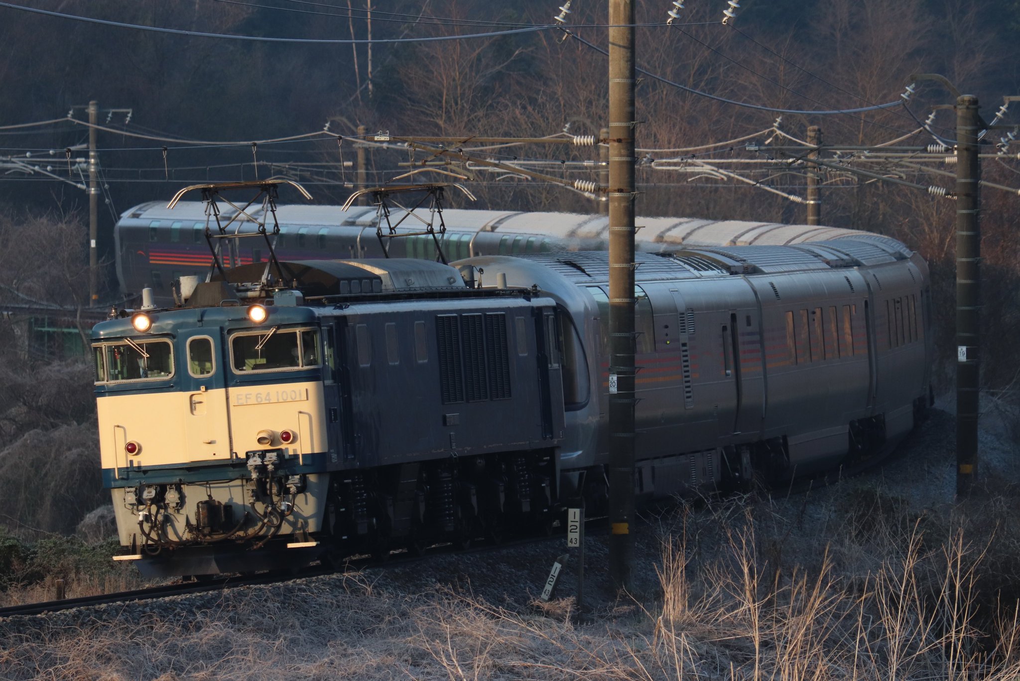 特急上高地回遊 on Twitter: "4月17日 9011レ EF64 1001+E26系 カシオペア紀行 長野行き https://t.co/0uQr50x7D8" / Twitter