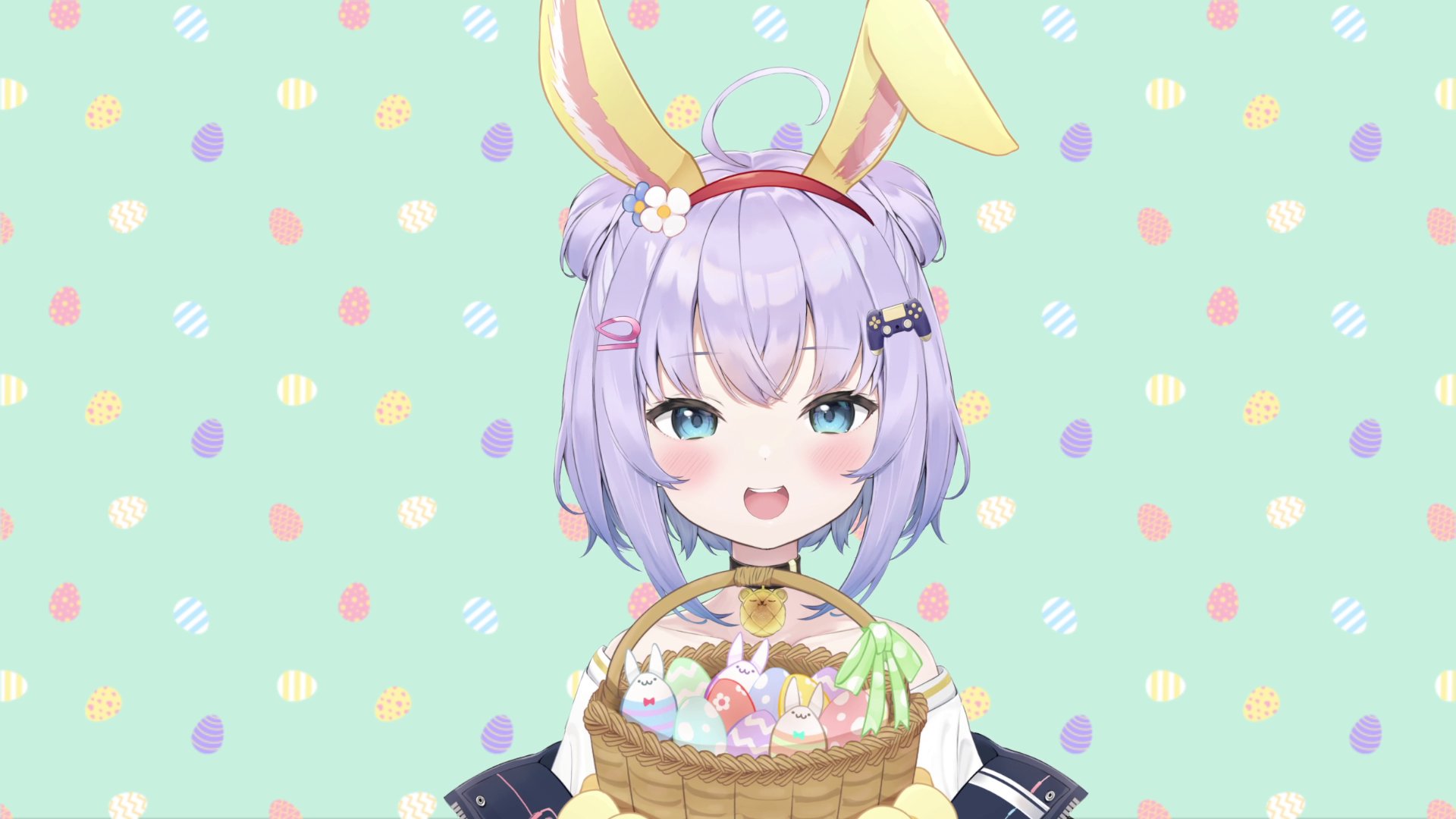 Shizukou 🐼💤 VTuber on Twitter: "🪺HAPPY EASTER!🪺 I laid some eggs for you~💕 https://t.co ...