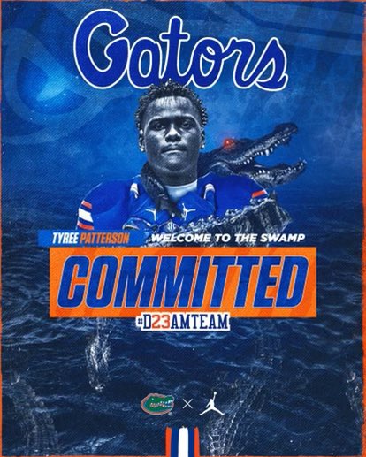2023 3* WR Tyree Patterson commits to Florida : r/CFB