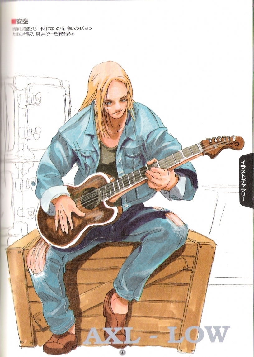 “My Frozen Time.” (Moves Again.) Axl Low Fanart piece : r/Guiltygear