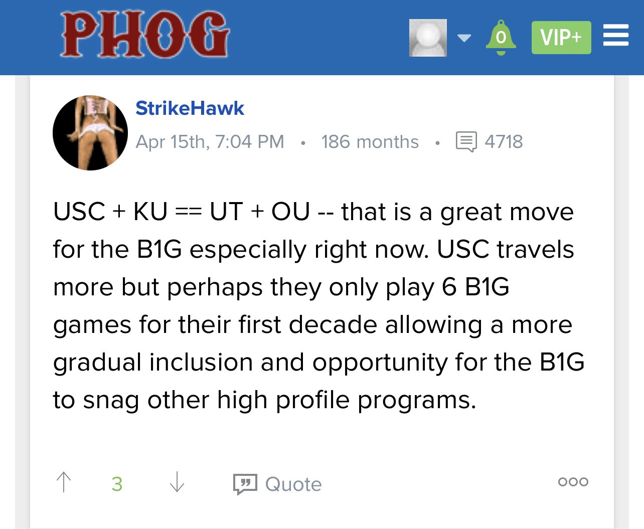 Message Board Geniuses on Twitter: "#Kansas + #USC = #Texas + #Oklahoma https://t.co/sJQs9nlQiS ...