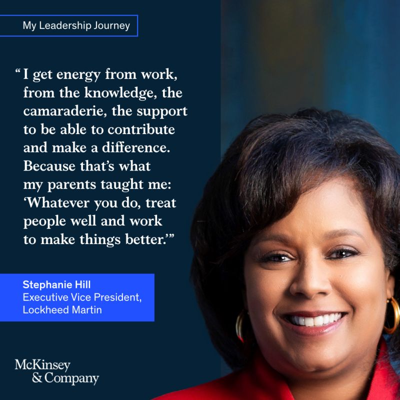 McKinsey & Company on Twitter: "In a #MyLeadershipJourney interview with McKinsey's Connected ...