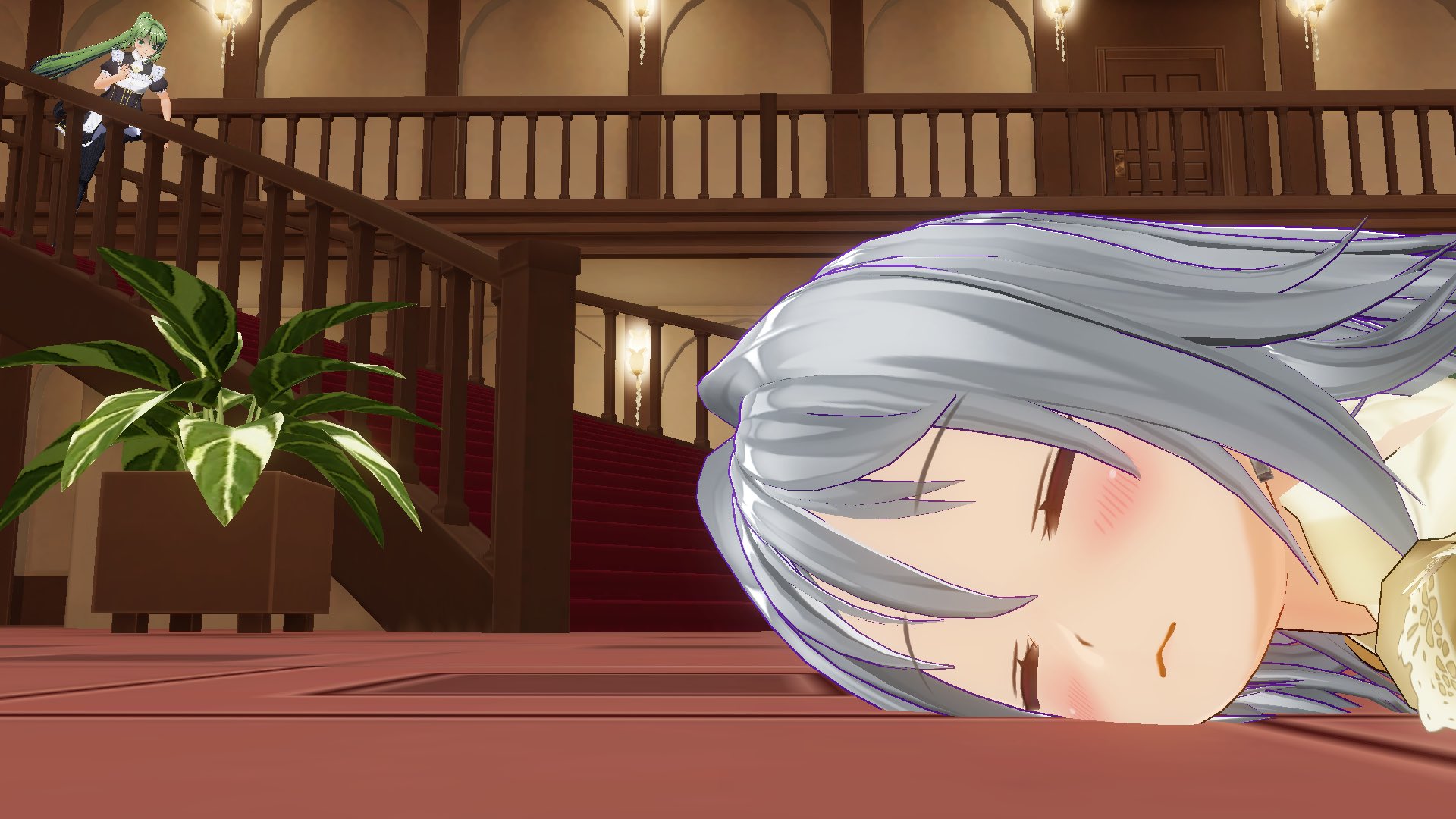 千石 豊＠COM3D2 CM3D2(戦ロリペッチ) on Twitter: "スヤァ………(あ。皆さんおはようございます。) この前のSSの別アングルです！！ 早くー！！風花起きてーーー ...