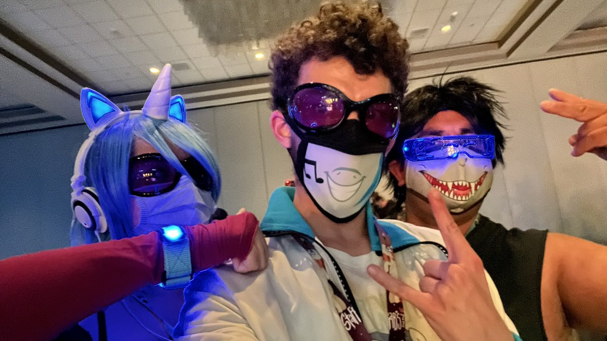 Vinyl Scratch Cosplay Guy