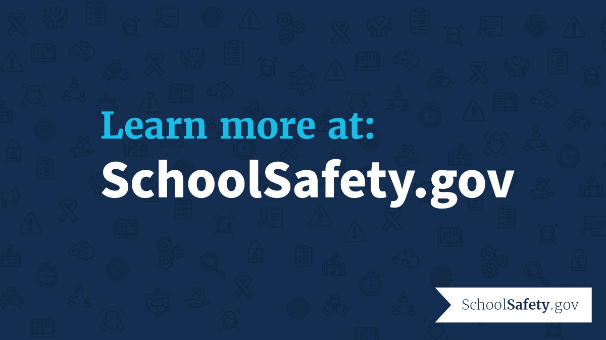 Schoolsafety Gov On Twitter From Cybersecurity To Emergencyplanning