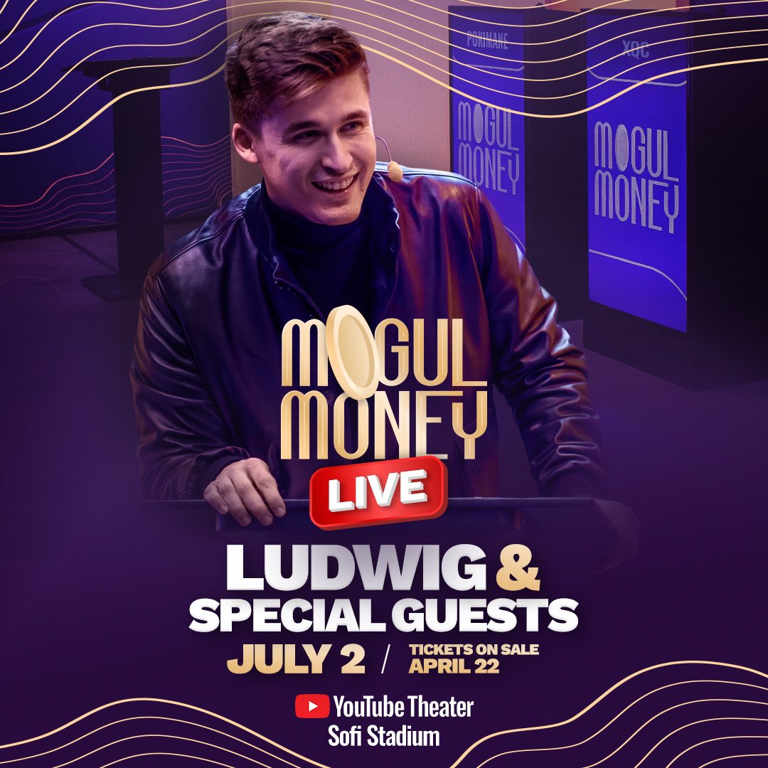 Ludwig announces the finale of his gameshow at SoFi Stadium : r ...