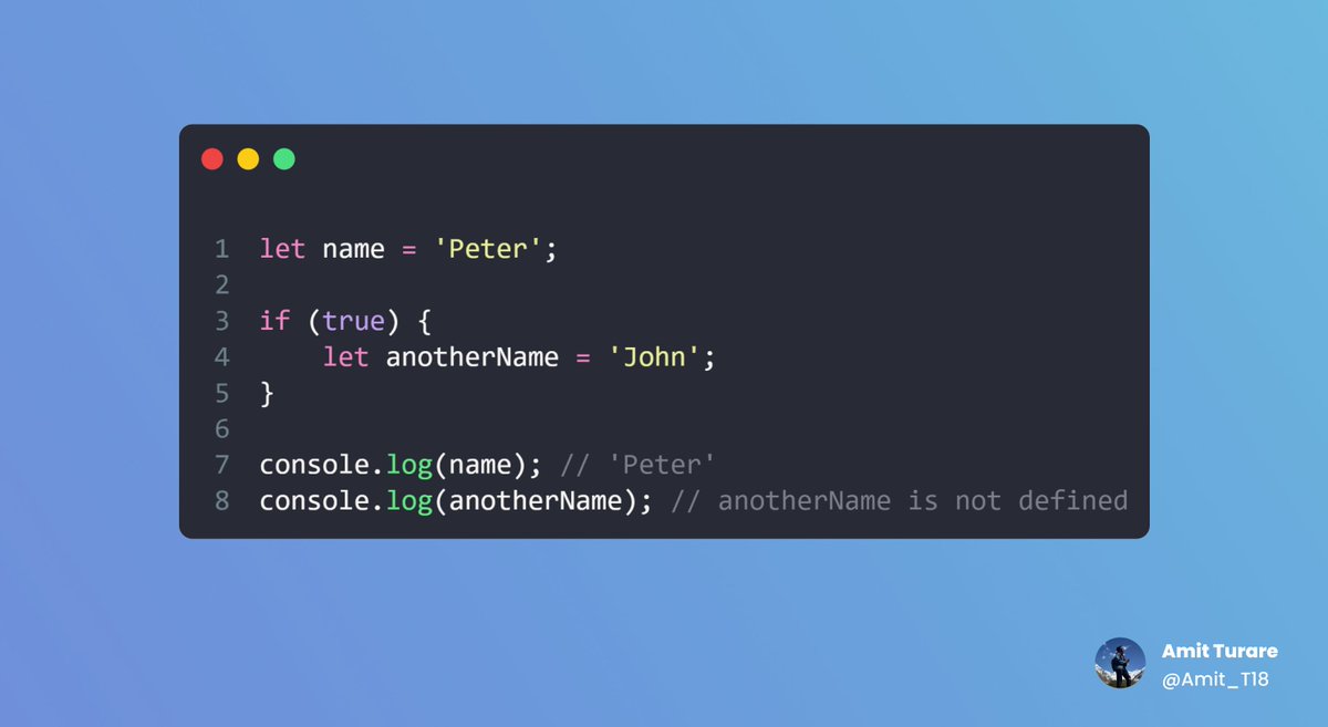 JavaScript has three types of variables var, let, and const. Here's ...