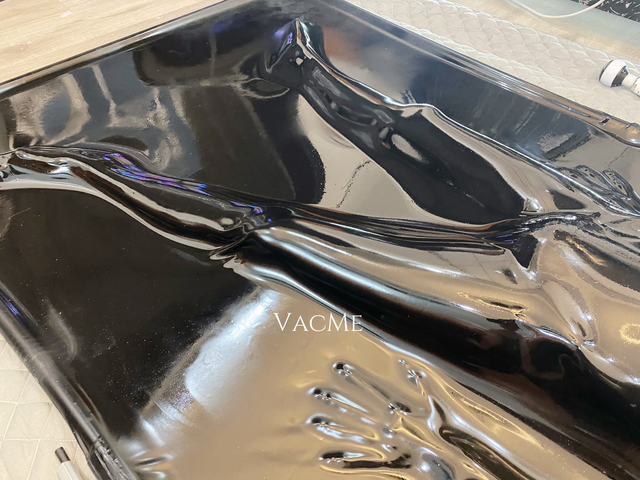 Vacme On Twitter 只封在家里不够,封进真空床吧 真空床 Vacbed Latex Vacuumbed バキューム