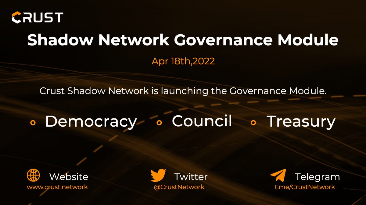 📢 We are excited to announce that Crust Shadow Network is launching the ...