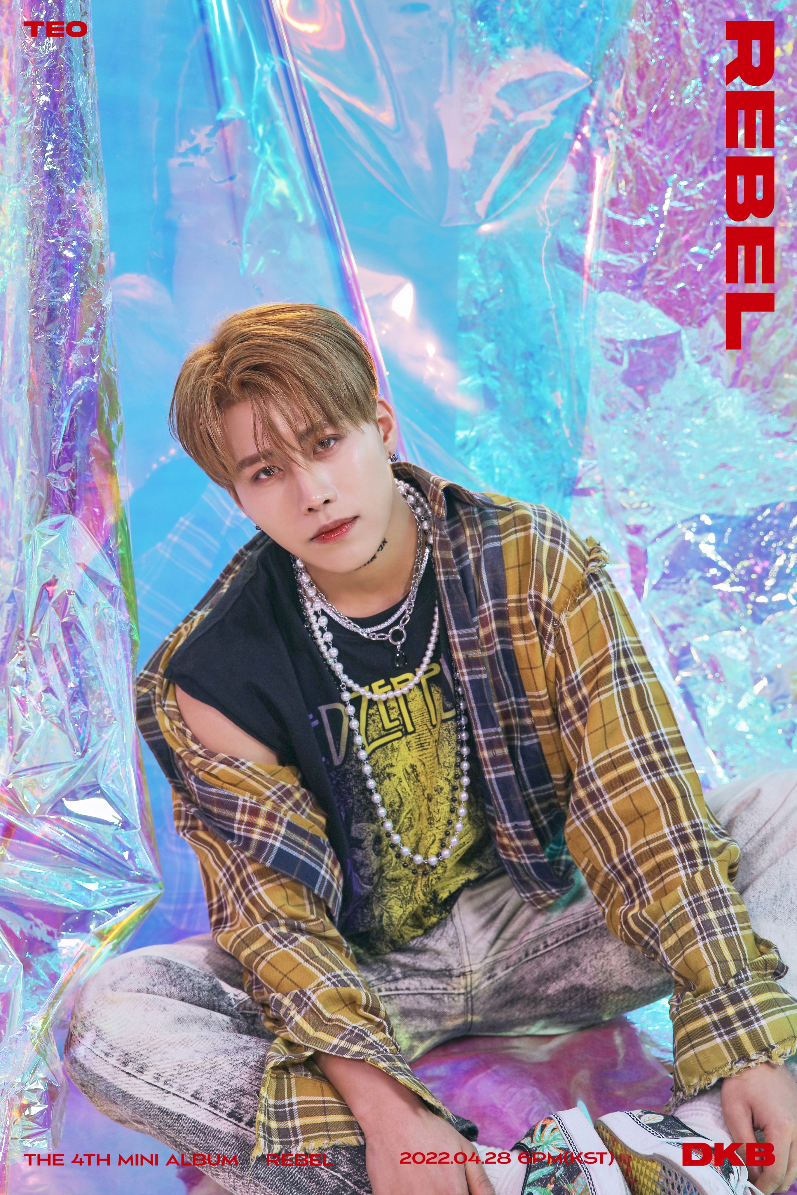 DKB_OFFICIAL on Twitter: "DKB the 4th Mini Album [REBEL] ⠀ 𝙋𝙃𝙊𝙏𝙊 𝙏𝙀𝘼𝙎𝙀𝙍 #1 #테오 #TEO ⠀ 2022.04.28 ...