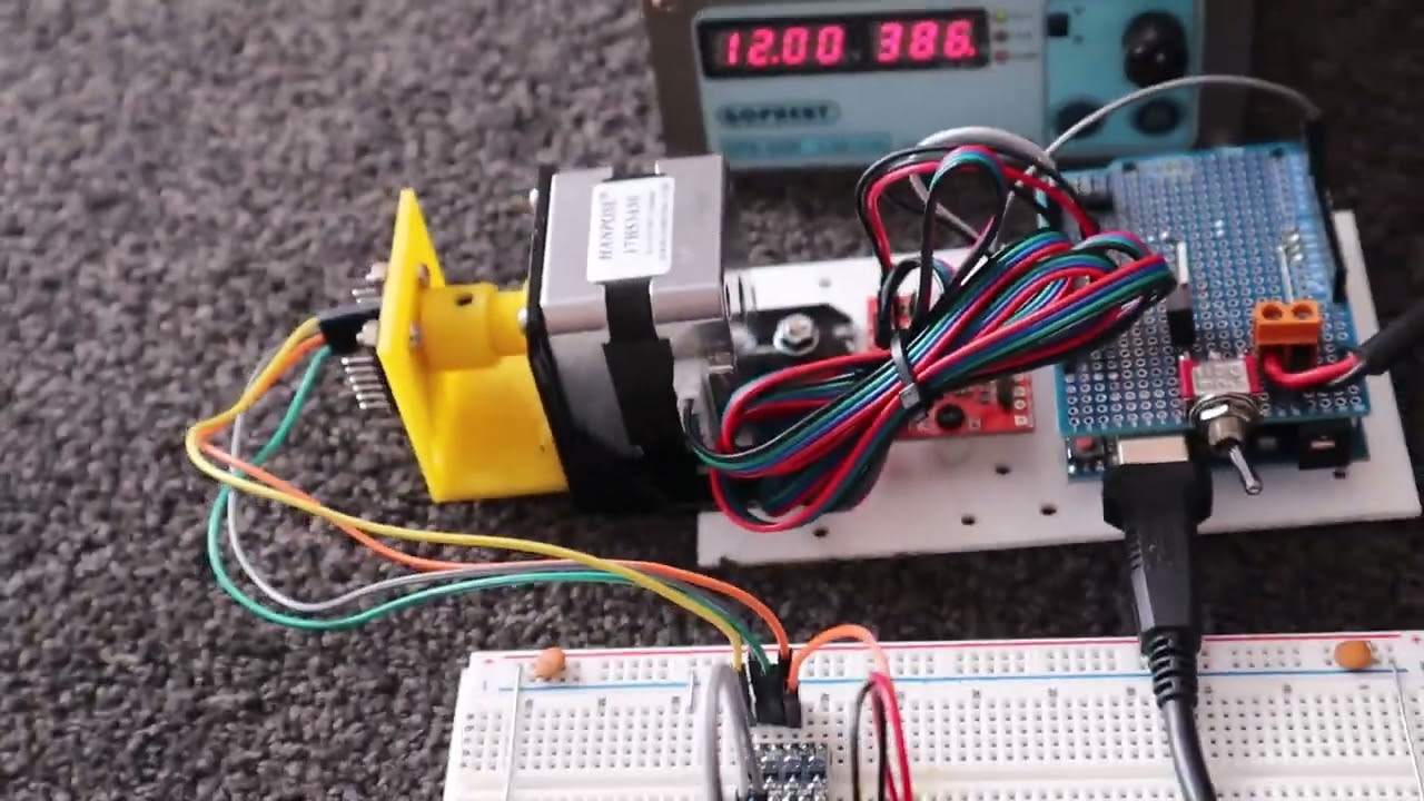 Arduino on Twitter: "This experimental shaft encoder was made using a 6x3mm neodymium magnet, an ...