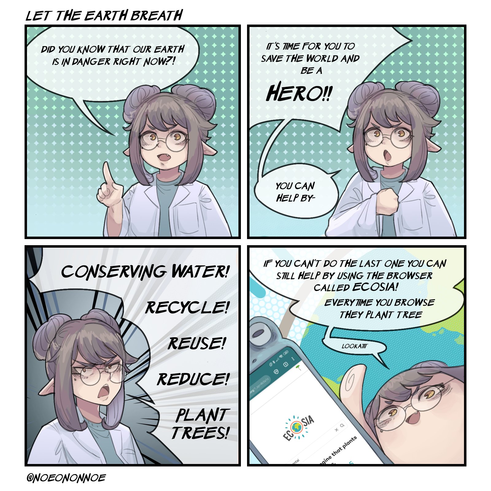 Anime Save Water Save Earth
