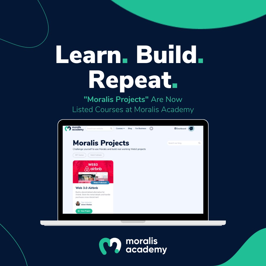 Moralis Academy On Twitter Were Pushing The Moralisproject Learning Experience To The Next